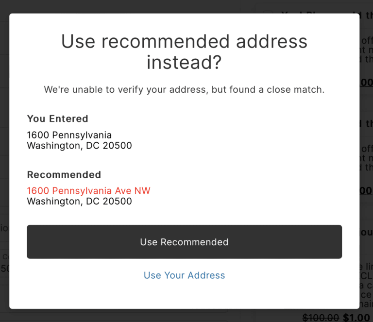 Smarty (formerly SmartyStreets) Address Validation - CheckoutWC