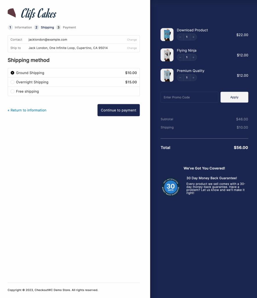 Demos - CheckoutWC - Checkout Templates for WooCommerce