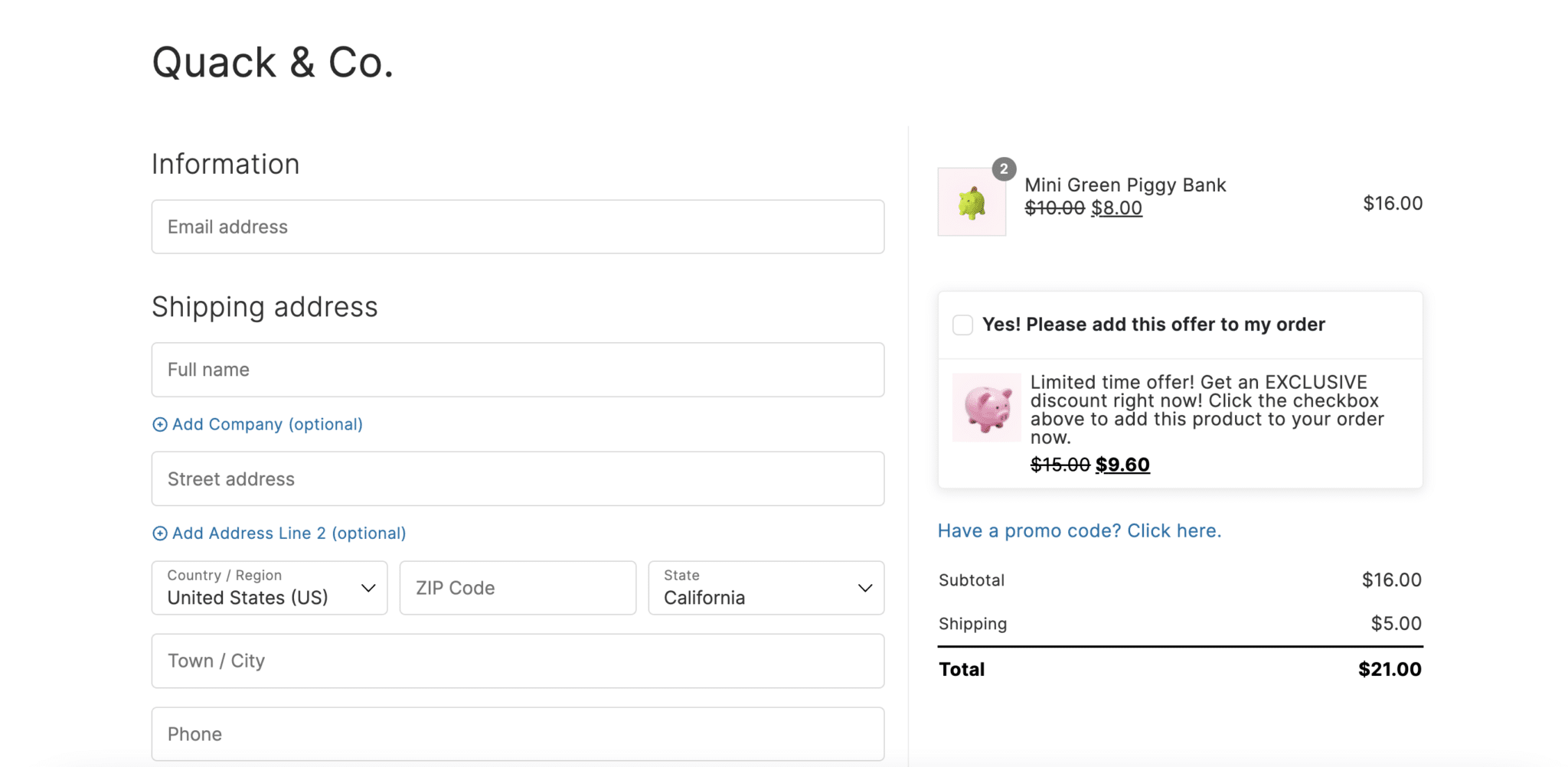High-Conversion Order Bumps for WooCommerce - CheckoutWC